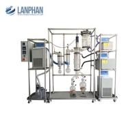 China Wiped Film Distillation Equipment Cannabis Oil Molecular Distiller for sale
