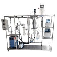 China Wiped Film Distillation Equipment Electric Vacuum Oil Molecular System for sale