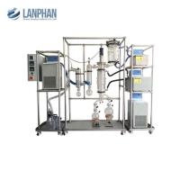 China Wiped Film Distillation Equipment Electric Vacuum Oil Molecular System for sale