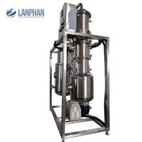 China H2600mm 18kw Bho Falling Film Vacuum Evaporator for sale