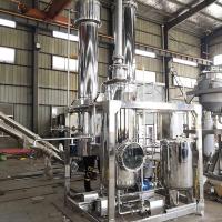 China Turnkey Steam 1.5kw 200L/H Falling Film Evaporator for sale
