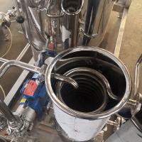 China Turnkey Steam 1.5kw 200L/H Falling Film Evaporator for sale