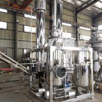 China 1900*5000mm 200l Water Falling Wide Film Evaporator for sale