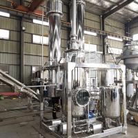 China 2100*1900*5000mm Falling Film Single Effect Evaporator for sale