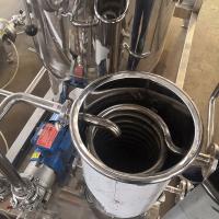China 2100*1900*5000mm Falling Film Single Effect Evaporator for sale