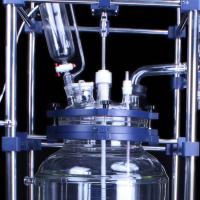 China Stainless Steel 220V Three Phase 100L Lab Glass Reactor for sale