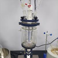 China Benchtop Reaction Kettle 5L Lab Glass Reactor for sale