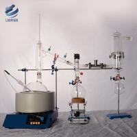China Glass Cbd Oil 5L Short Path Distillation Equipment for sale