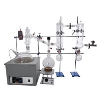 China Chemical Glass 10 Liter Short Path Distillation Equipment for sale