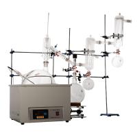 China Vacuum 20 Liter Cbd Glass Fractional Distillation Kit for sale