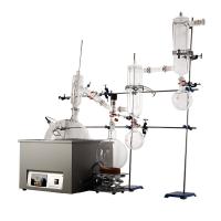 China Vacuum 20 Liter Cbd Glass Fractional Distillation Kit for sale