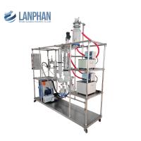 China Wiped Film Distillation Equipment 120w 3L Essential Oil Heating for sale