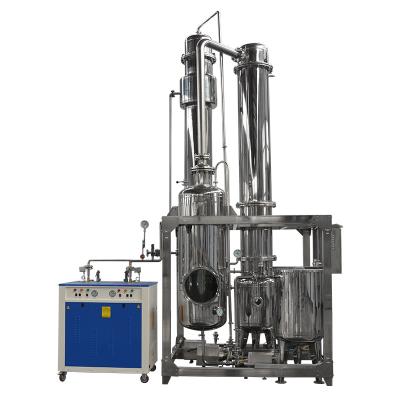 China two stage 1m2 Heating Thin Falling Film Evaporator for sale
