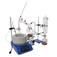 China 2L Cbd Extracted Short Path Distillation Equipment 2000rpm for sale