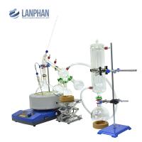 China Chiller Head 2L Short Path Distillation System 650W Heating for sale