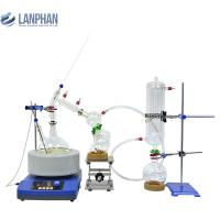 China Chiller Head 2L Short Path Distillation System 650W Heating for sale