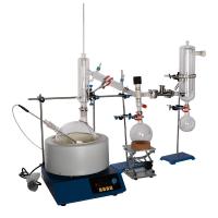China Fractional Extraction Short Path Distillation Equipment 5L 2000rpm for sale