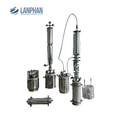 China Lanphan 5L Closed Loop Extraction Machine Stainless Steel CBD Hemp for sale