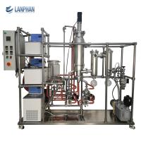 China SS304 Wiped Film Distillation Equipment Molecular Short Path Glass for sale