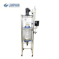 China SS304 Cbd Crystallization Lab Glass Reactor 100l 200l for sale