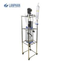 China SS304 Cbd Crystallization Lab Glass Reactor 100l 200l for sale