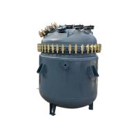 China 50L Pilot Glass Lined Reactor Mechanical Shock Resistance Non Stick for sale