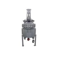 China High Insulation Lab Glass Reactor Oval Bottom Neutralization Glass Lined Reactor for sale