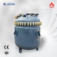 China 300L Lab Glass Enamel Reactor Automatic Welding High Temperature Glass Lined Reactor for sale