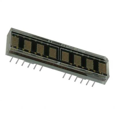 China HDSP-2531 LED Display Module 2.54x4.57mm 5x7 Dot Matrix 8-Digit Yellow 585nm for sale