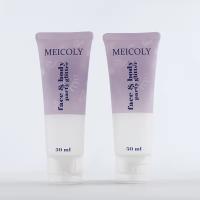 China Custom Transparent Cosmetic Tube with Flip Cap - 50ml Capacity Plastic Packaging for Skincare Products for sale