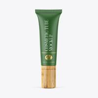 China Offset Printing Bamboo Tube Packaging 5ml-200ml Aluminium Laminated Cosmetic Tube with 50ml Standard Capacity for sale