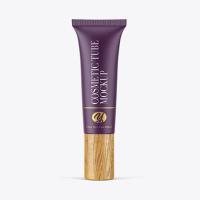 China Bamboo Lid Aluminum Laminated Cosmetic Tube 5ml-200ml with Customizable 50ml Capacity for Ointments and Creams for sale