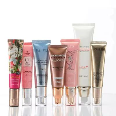 China Airless BB Cream Tube with Pump 10ml 15ml 20ml 30ml 50ml Capacity Cosmetic Packaging for sale