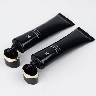 China 25mm Oval Cosmetic Tube 30ml 40ml 50ml Capacity Custom Diameter for BB CC Cream Packaging for sale