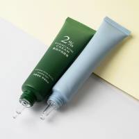 China 50ML Soft Plastic Squeeze Tube Packaging for Cosmetics - Custom Colors Green Blue with Screen Printing for sale