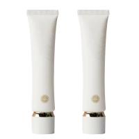 China 40ML Flat Oval Plastic Tube Packaging for Cosmetics with Screen Printing Customization and 10,000 MOQ for sale