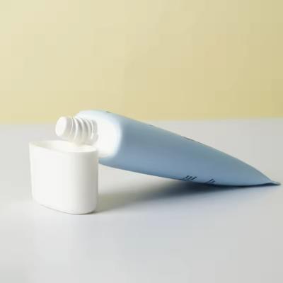China 50ML Offset Printing Refillable Cosmetic Tubes - Eco Friendly Empty Cream Packaging with Custom Colors for sale
