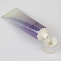 China 50ML Aluminum 2-in-1 Eye Oil Tube With Screw Cap - Dual Chamber Cosmetic Packaging For Creams for sale