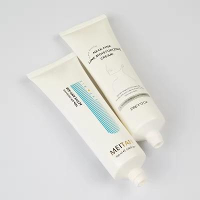 China 50ML Airless Vacuum Pump Cosmetic Tube for Body Wash and Lotion Packaging with Custom Screen Printing for sale