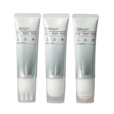 China Custom Aluminum Cosmetic Tubes 50ML with Offset Printing for Lip Balm and Skincare Packaging for sale
