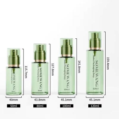 China 50ml 80ml 100ml 120ml PET Thick Wall Skincare Bottles - Leak Proof Eco Friendly Containers for sale