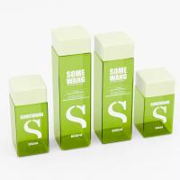 China Custom Printing PET Cosmetic Plastic Bottles and Jars 50ML Capacity for Personal Care Packaging for sale