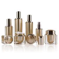 China Customized Cosmetic Bottles And Jars 5ml - 500ml Cosmetic Bottle Sets for sale