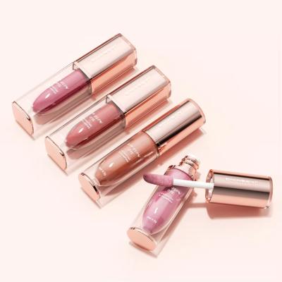 China Eco Friendly Empty Lip Gloss Tubes Customized Design Plastic Lip Oil Containers for sale