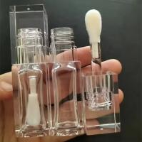 China Transparent  Lipgloss Face Creams Wands Tubes Private Label  Liquid Lipgloss Bottles for sale