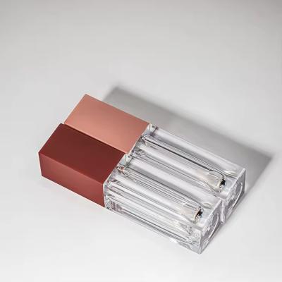 China Small Capacity Lip Gloss Tube Customized Color Free Samples Lip Glaze Packaging for sale