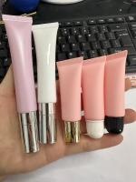 China Customized Color Lip Balm Tube Squeeze Packaging Plastic Empty Cosmetic Tube Packaging for sale