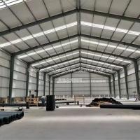 China Q235 Q355B C And Z Purlin Prefabricated Steel Frame Structure Prefab Storage Garage for sale