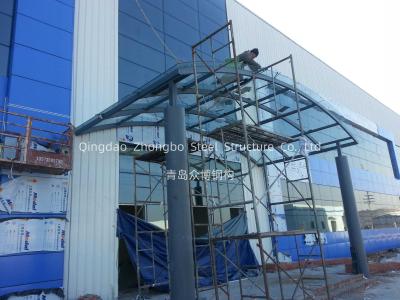 China Q235 Q345 Low Carbon Steel Prefabricated Steel Structure Building H Frame Construction for sale