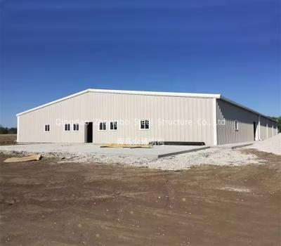 China Prefabricated Industrial Factory Metal Frame Pre Engineered Modular Steel Buildings for sale